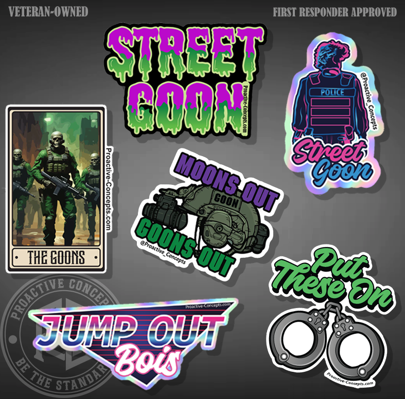 The Goons Sticker Bundle - Proactive Concepts – Proactive Concepts