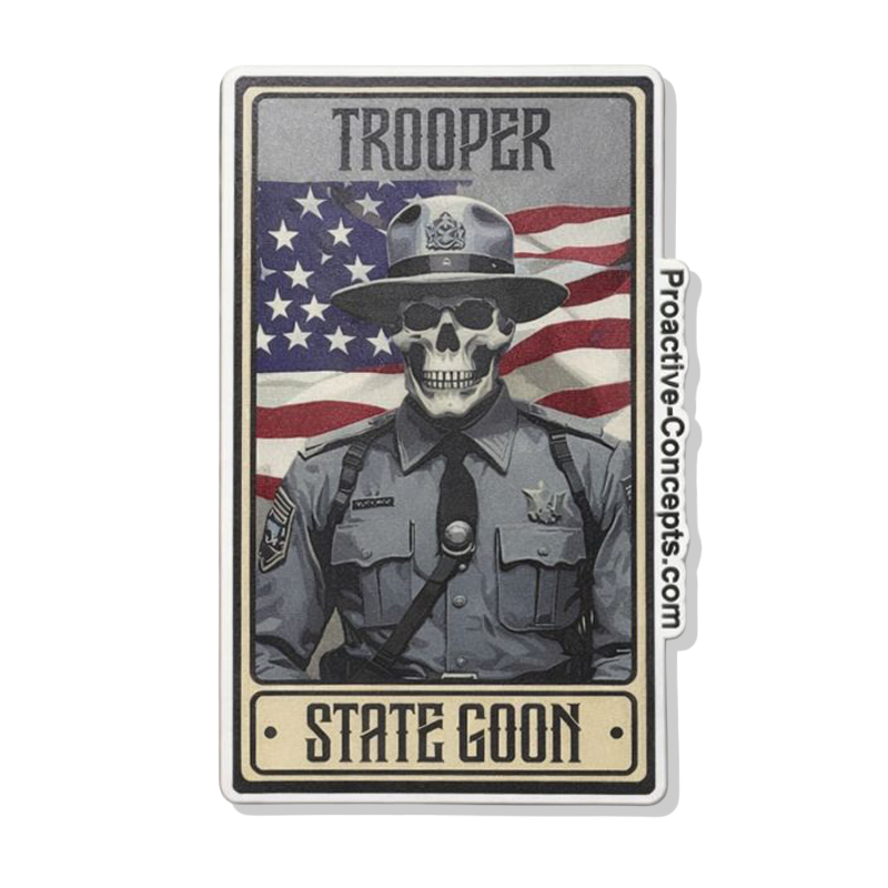 State Goon - PVC VELCRO PATCH - Proactive Concepts – Proactive Concepts