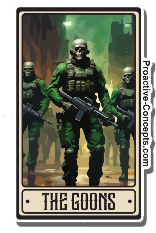 The Goons Card - Proactive Concepts